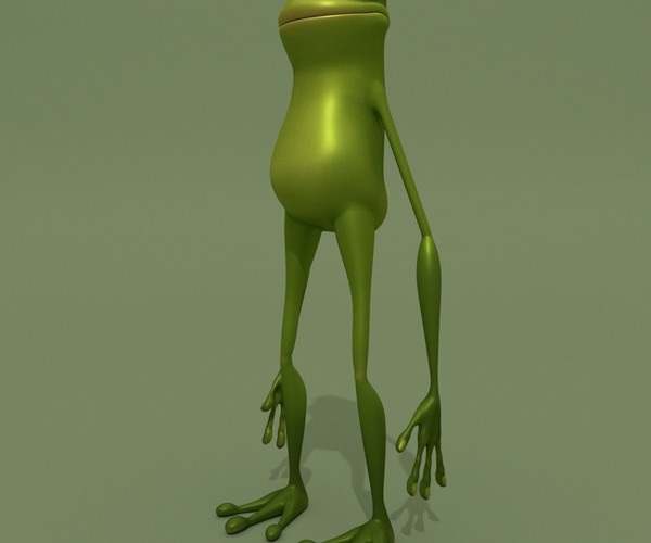 ArtStation - Cartoon Frog with Cool Buttocks | Resources