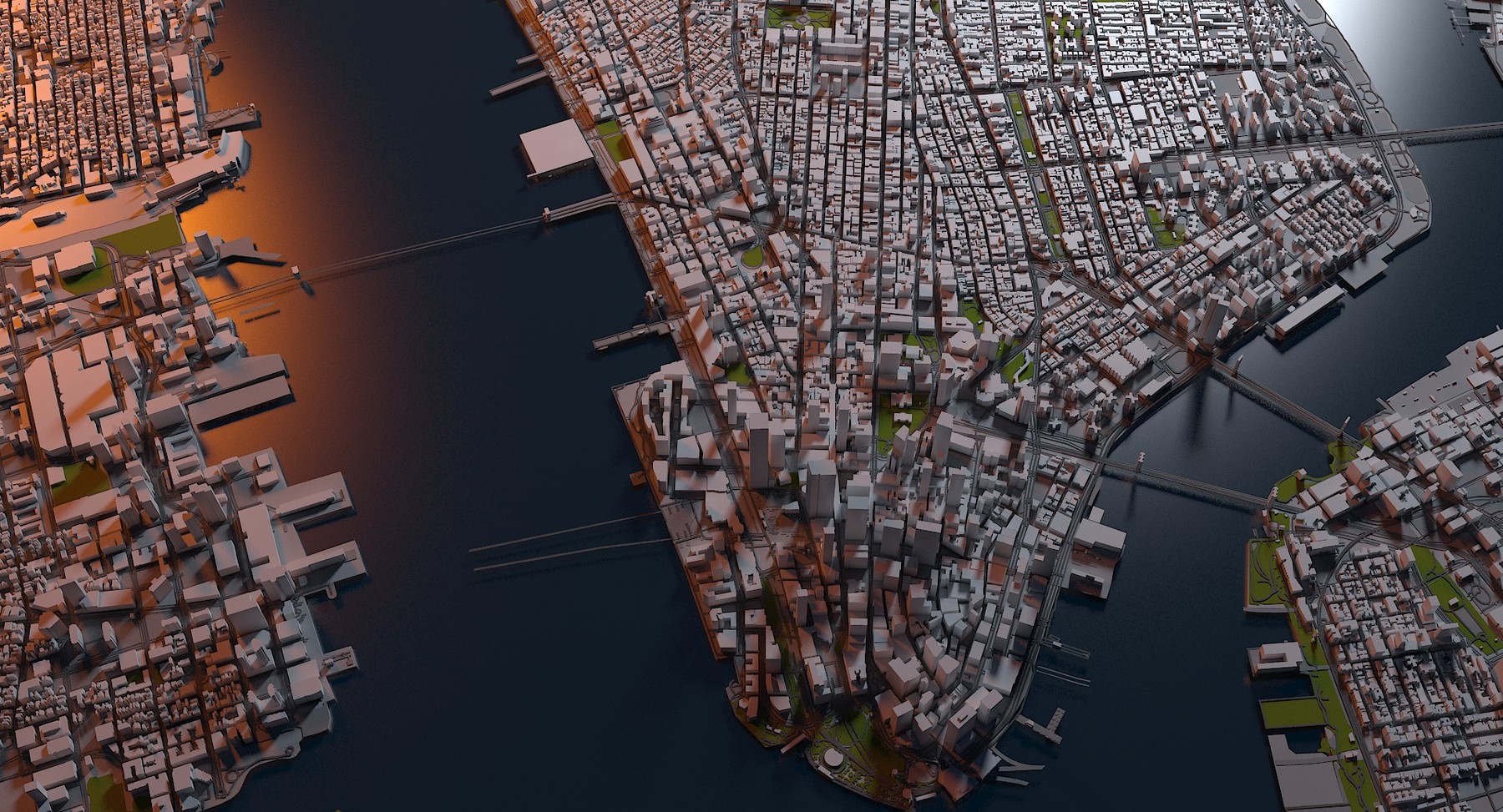 ArtStation - New York City Map Manhattan | Resources