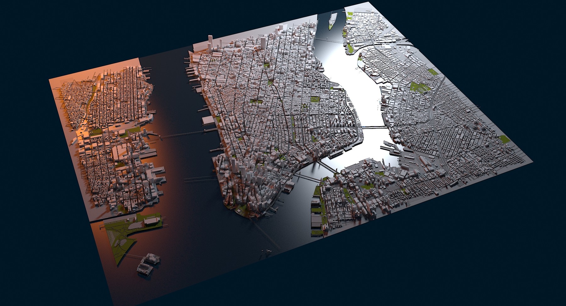 ArtStation - New York City Map Manhattan | Resources