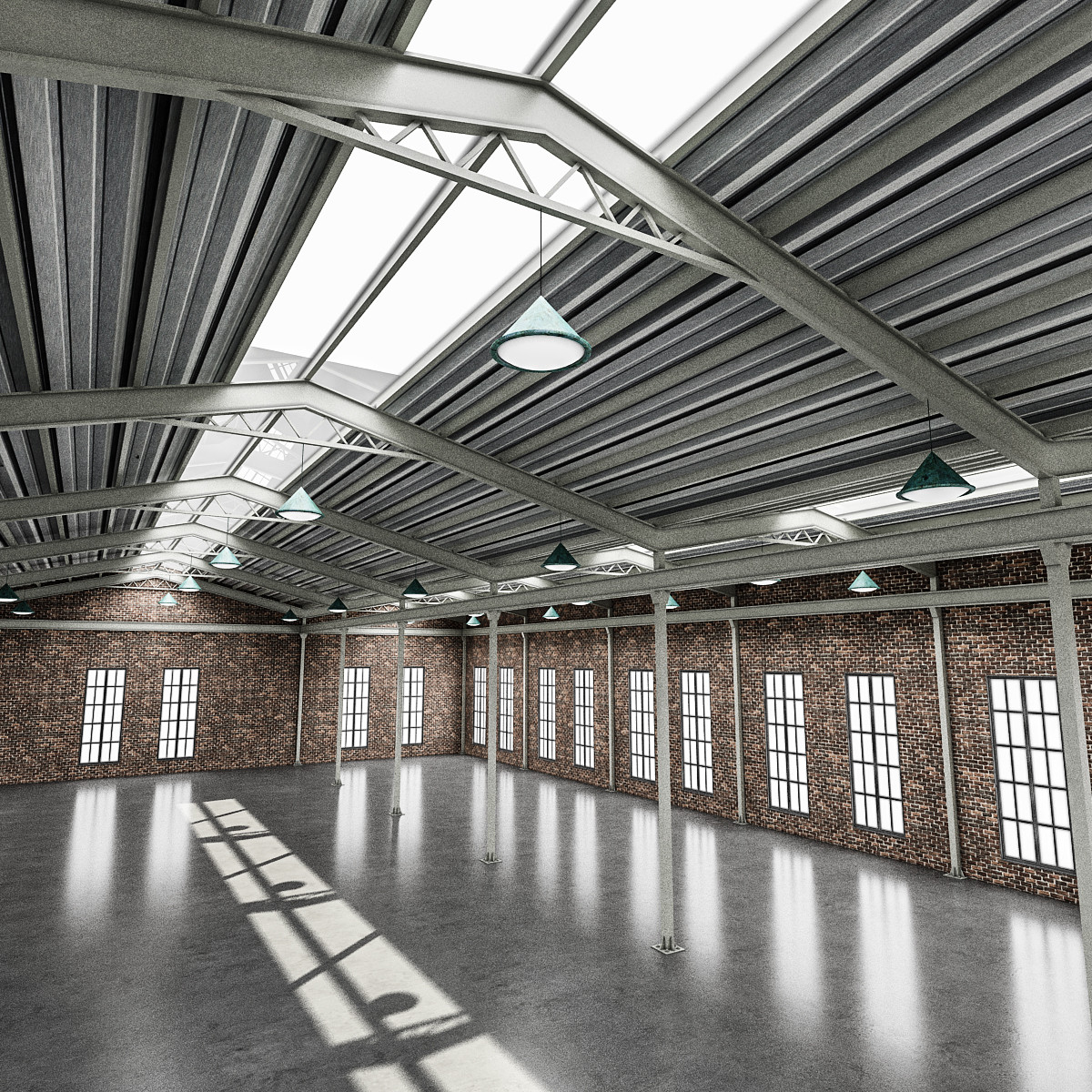 ArtStation - 3D low poly factory | Game Assets