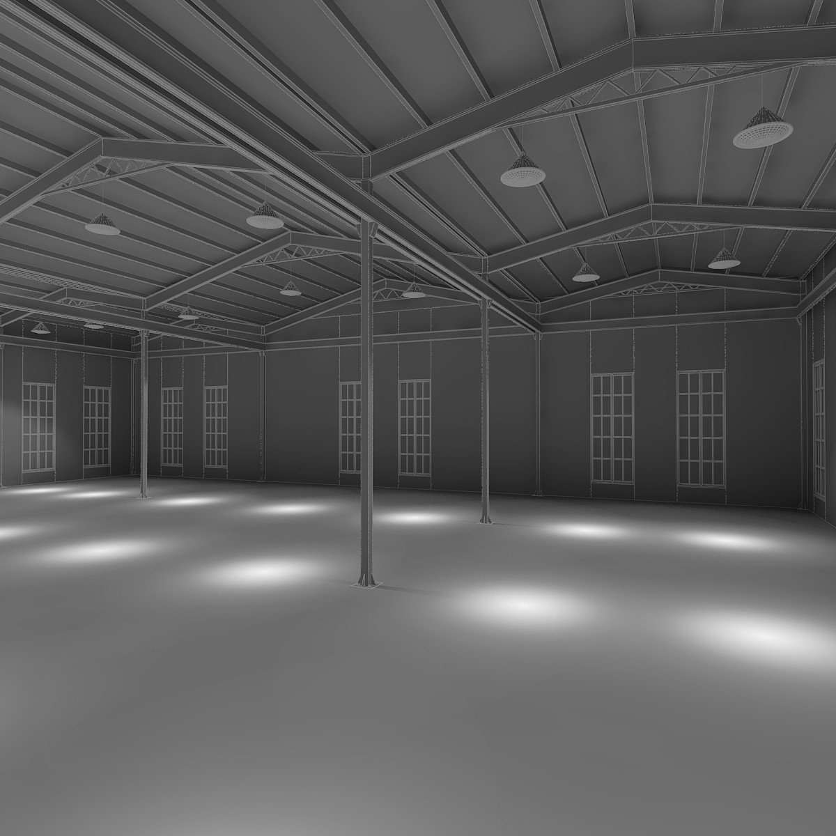 ArtStation - 3D low poly factory | Game Assets