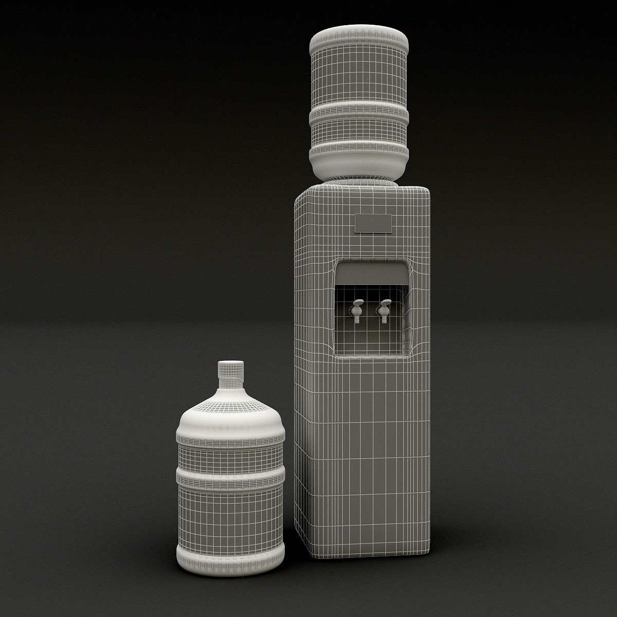 ArtStation - 3D Water Dispenser | Resources