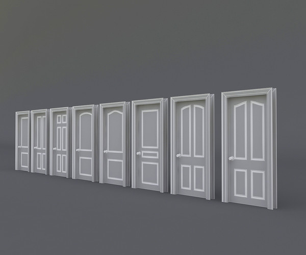 ArtStation - Interior Door Collection | Resources