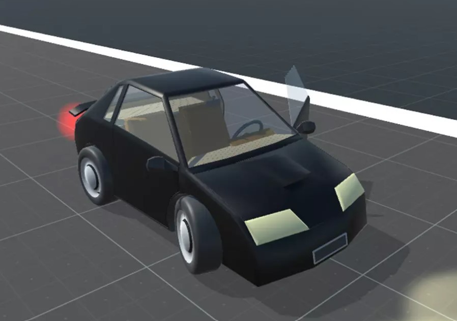 ArtStation - Sport Car with interior | Game Assets