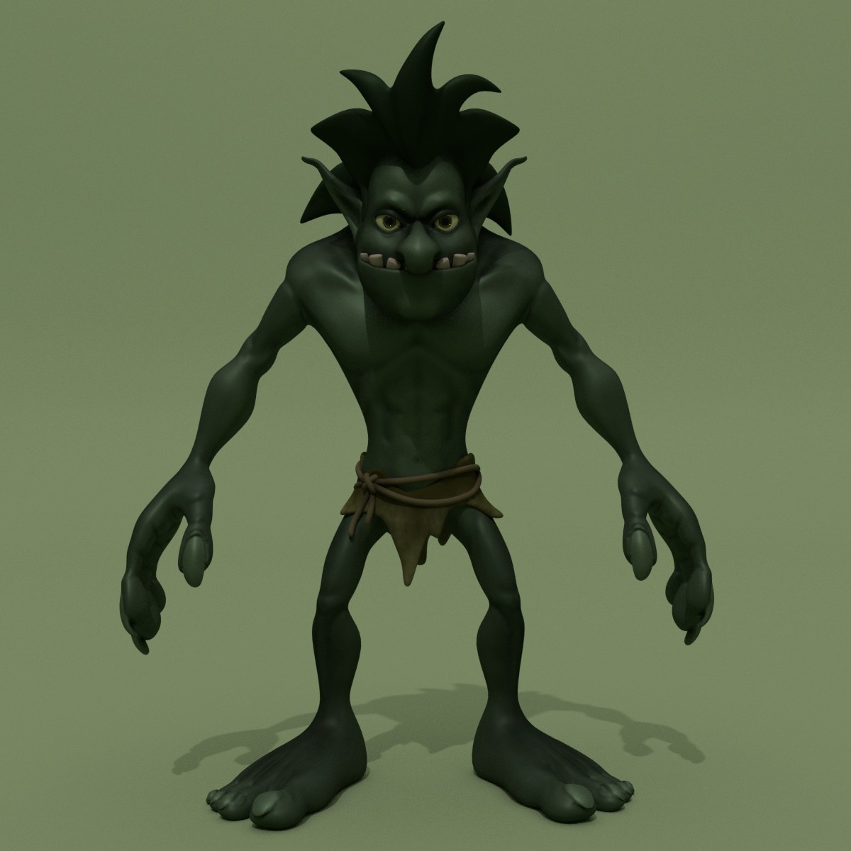 ArtStation - Troll Green & Purple | Resources