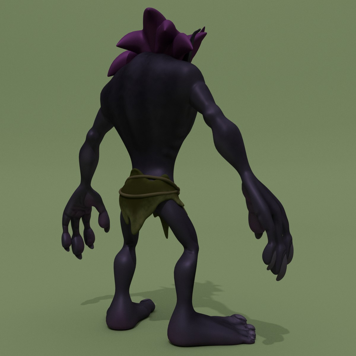 ArtStation - Troll Green & Purple | Resources