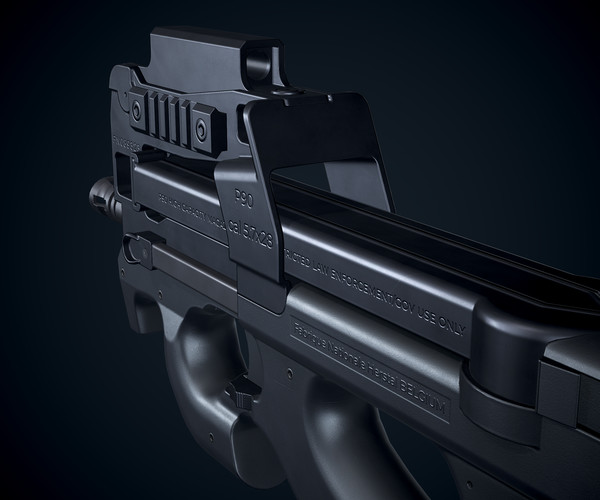ArtStation - FN P90 | Game Assets
