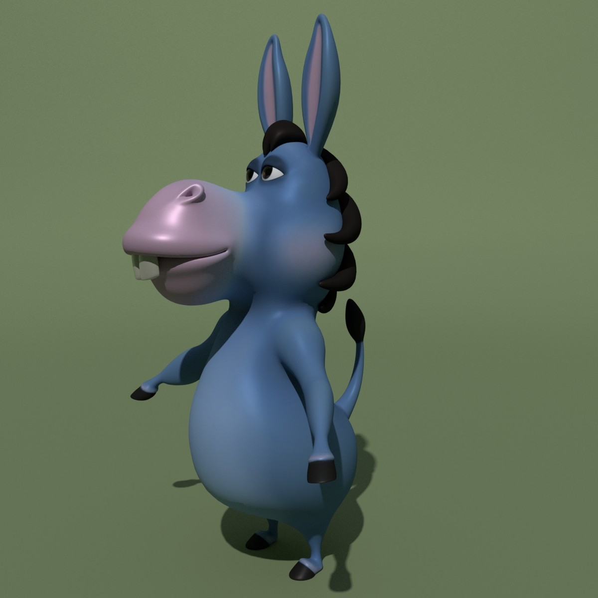 ArtStation - Cartoon Donkey | Resources