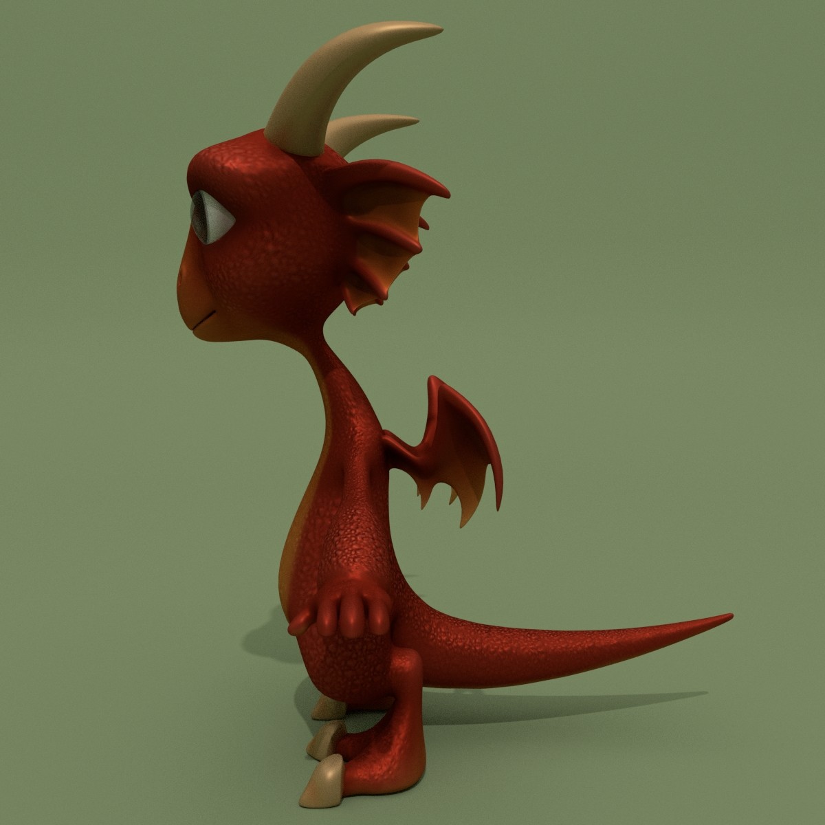 ArtStation - Cartoon Dragon Kid | Resources