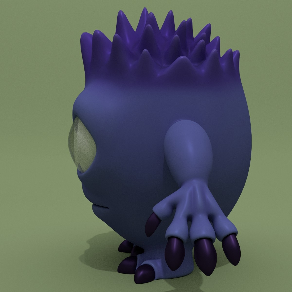 ArtStation - Cartoon Monster Teddy | Resources