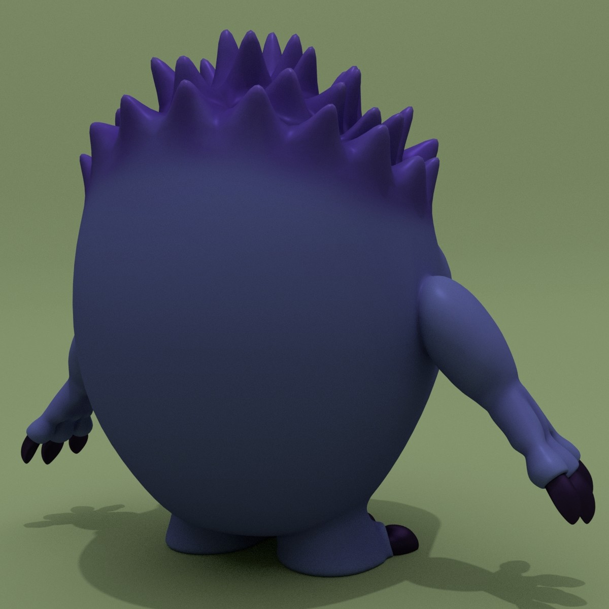 ArtStation - Cartoon Monster Teddy | Resources