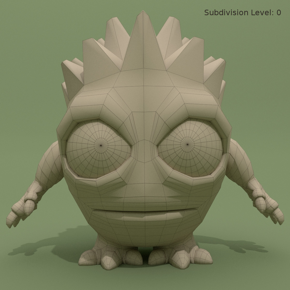 ArtStation - Cartoon Monster Teddy | Resources