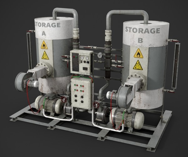 ArtStation - Industrial device | Resources