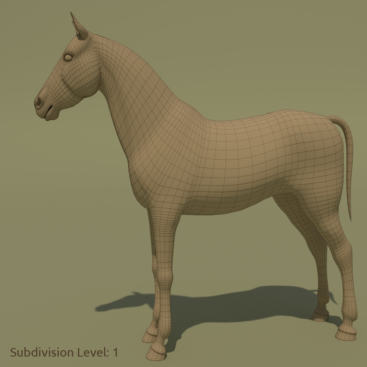 ArtStation - Horse animated + 10 colours | Resources