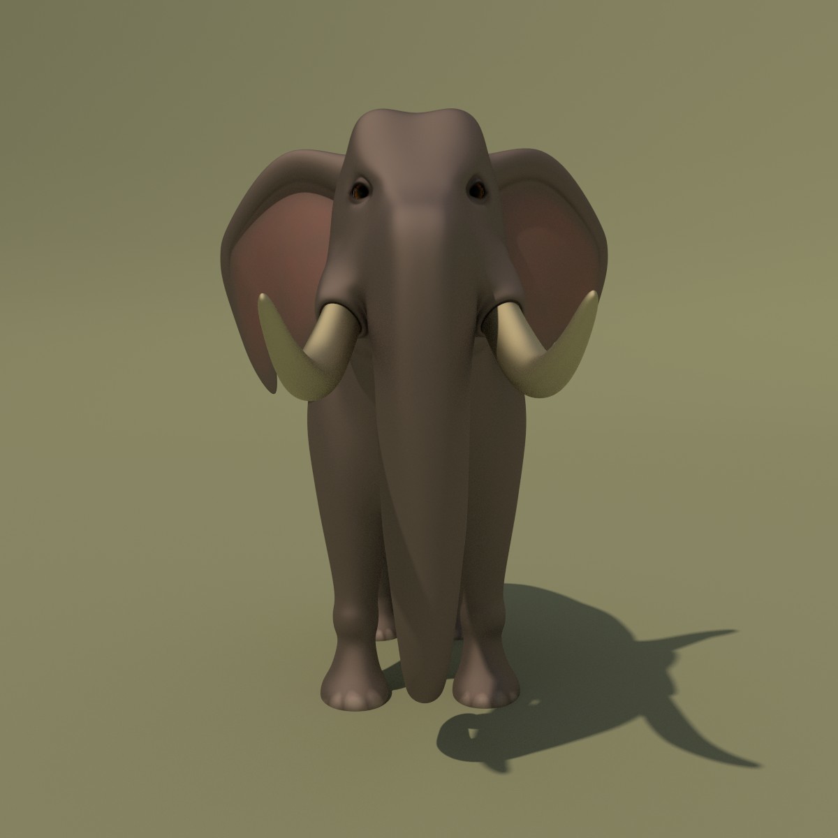 ArtStation - Animated Cartoon Elephant | Resources