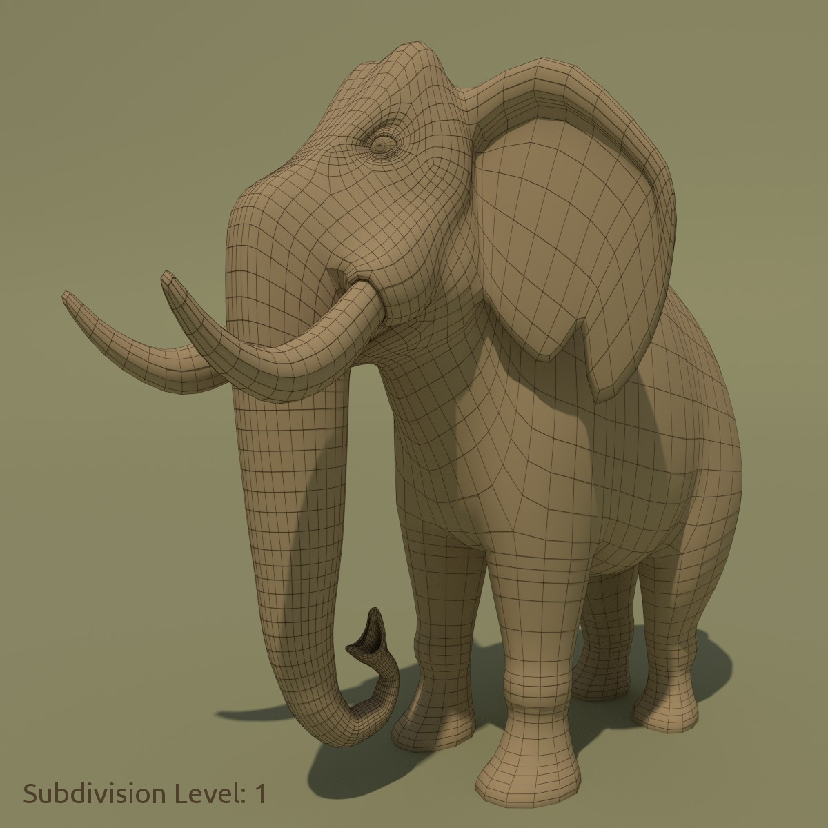 ArtStation - Animated Cartoon Elephant | Resources