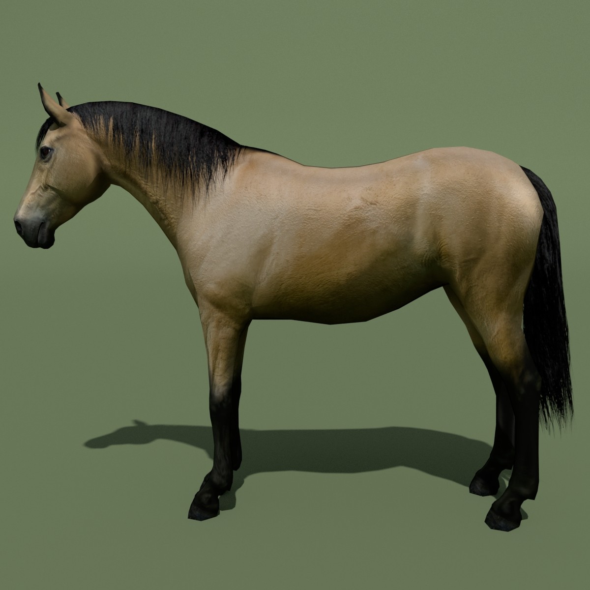 ArtStation - LowPoly Horses Pack | Resources