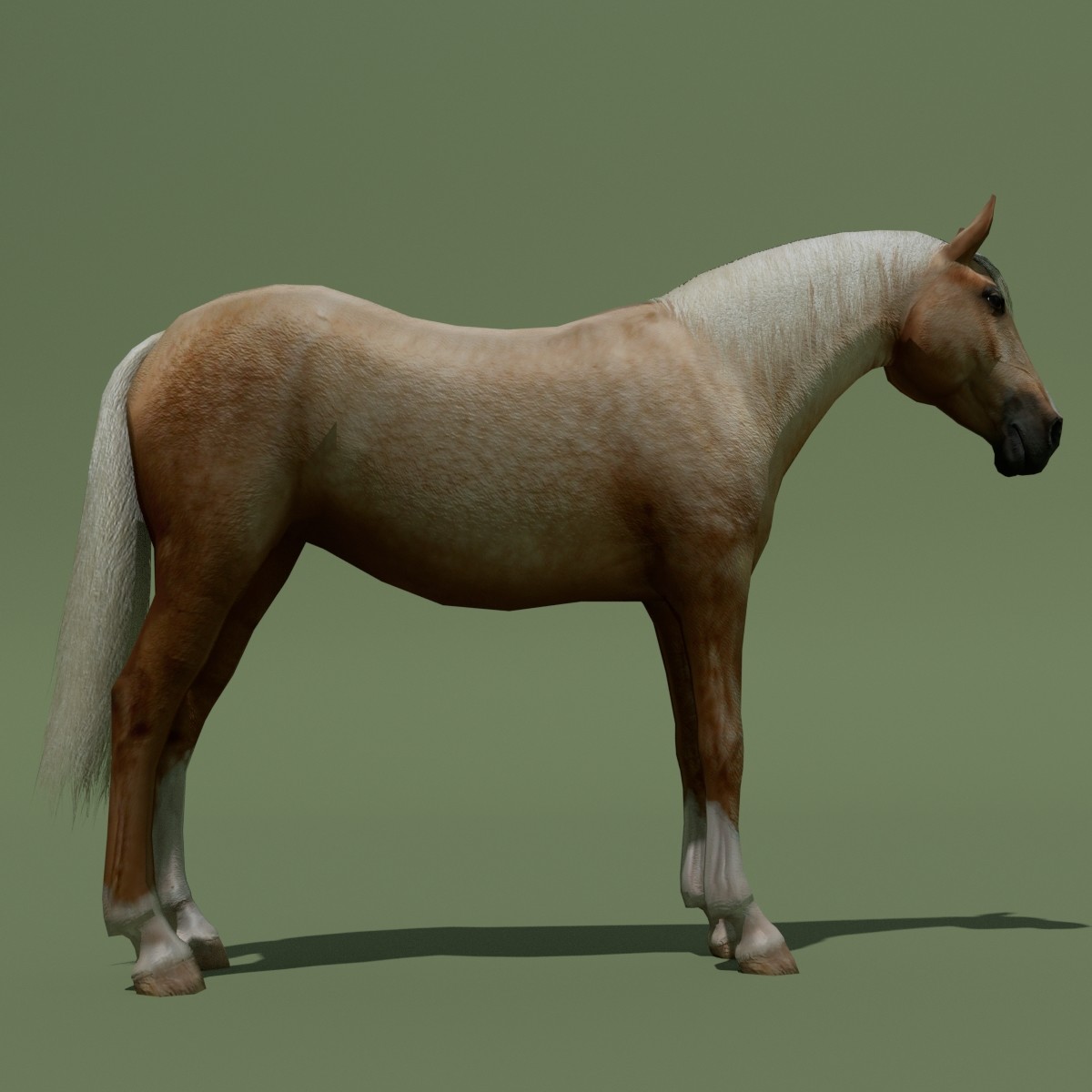 ArtStation - LowPoly Horses Pack | Resources