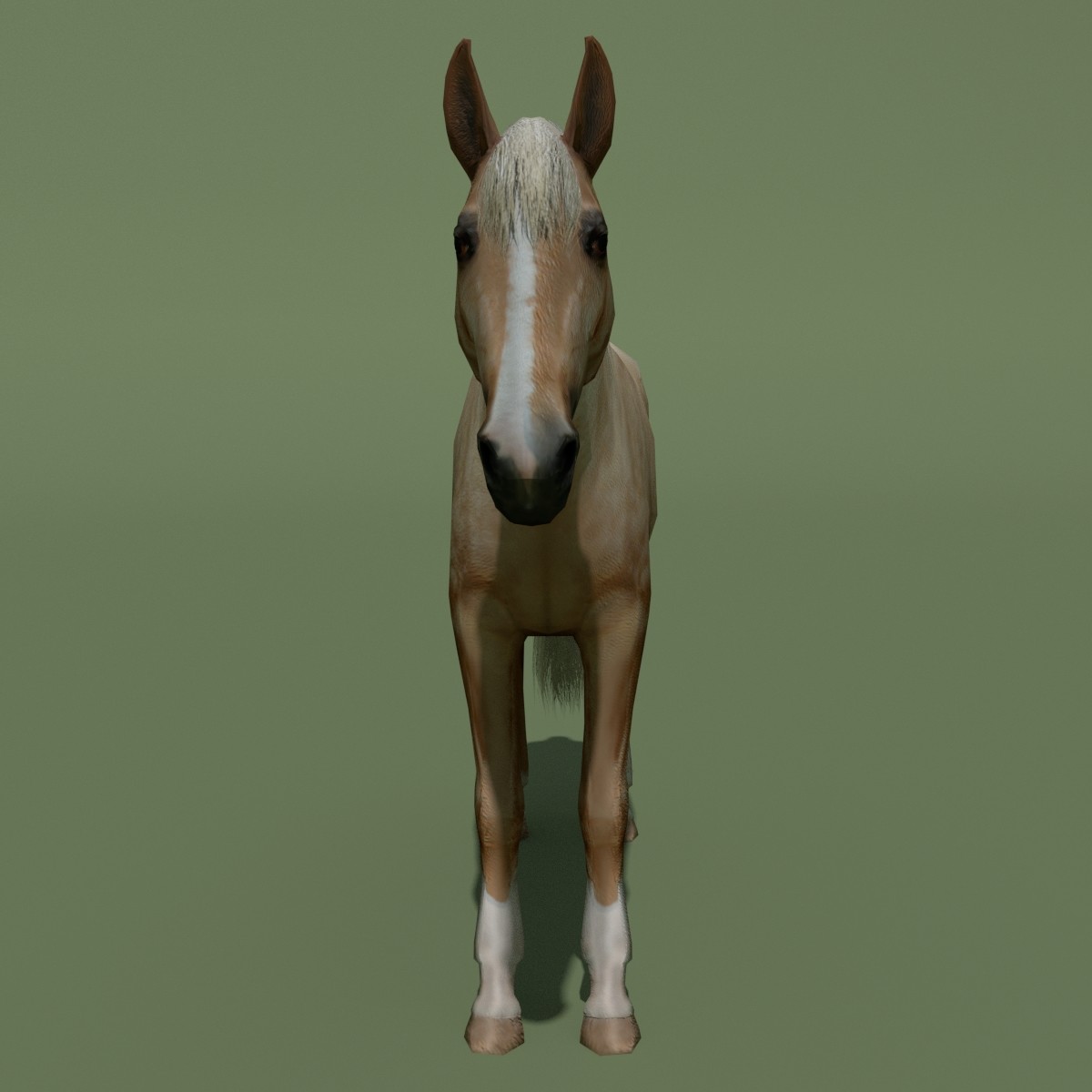 ArtStation - LowPoly Horses Pack | Resources