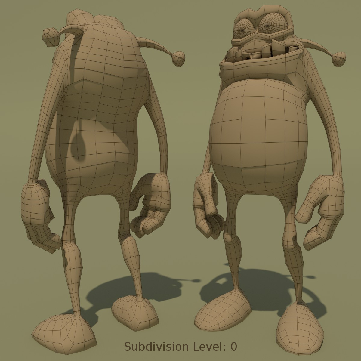 ArtStation - Animated Cartoon Monster Spotty | Resources
