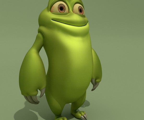 ArtStation - Cartoon Monster Froggy | Resources