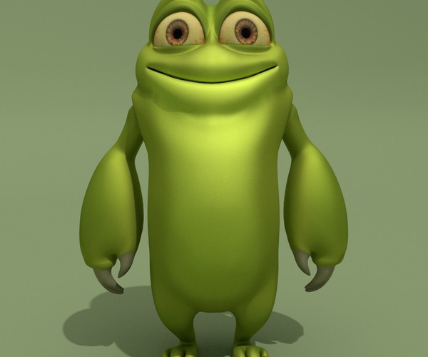 ArtStation - Cartoon Monster Froggy | Resources