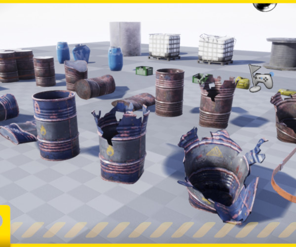 ArtStation - Best Barrel pack | Game Assets