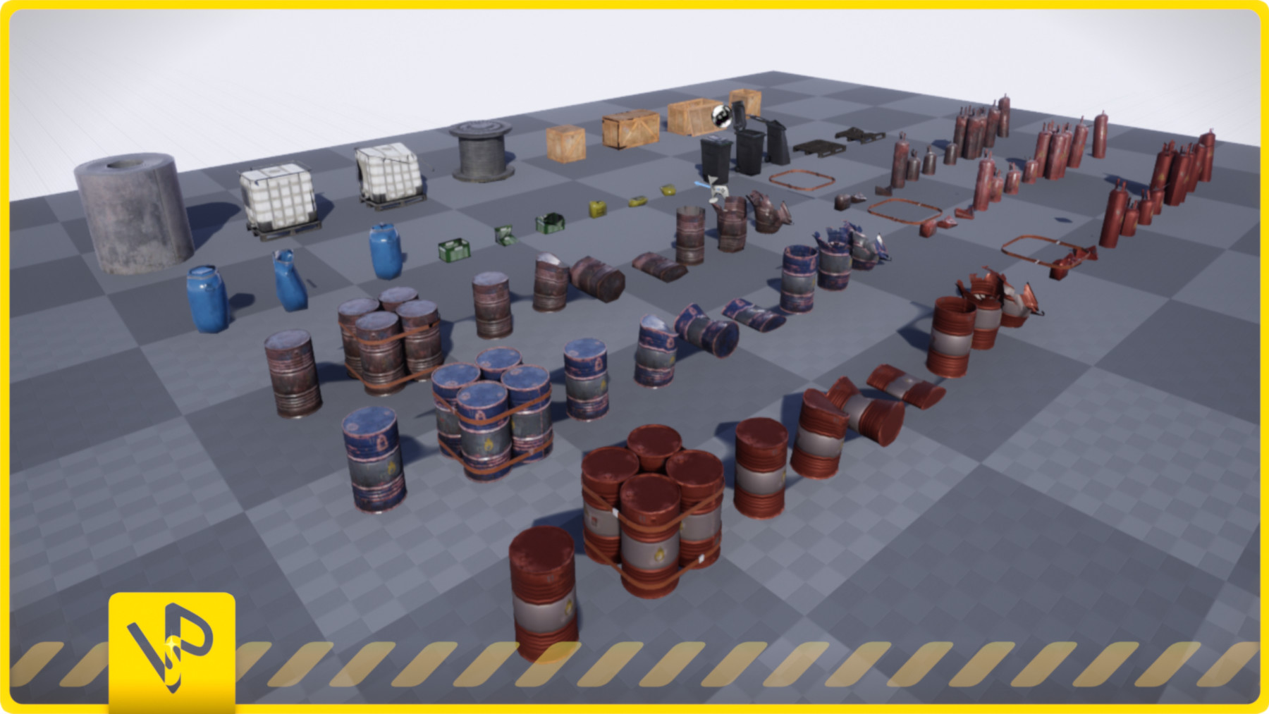 ArtStation - Best Barrel pack | Game Assets
