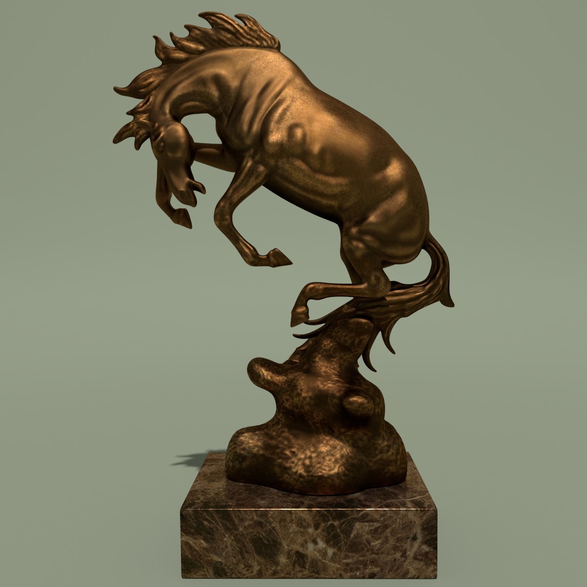 ArtStation - Horse Statuettes Pack 03 | Resources