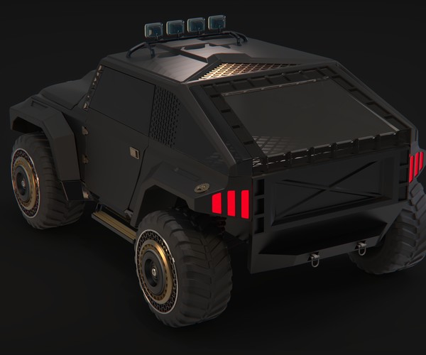 ArtStation - Sci-Fi Vehicle Concept | Resources
