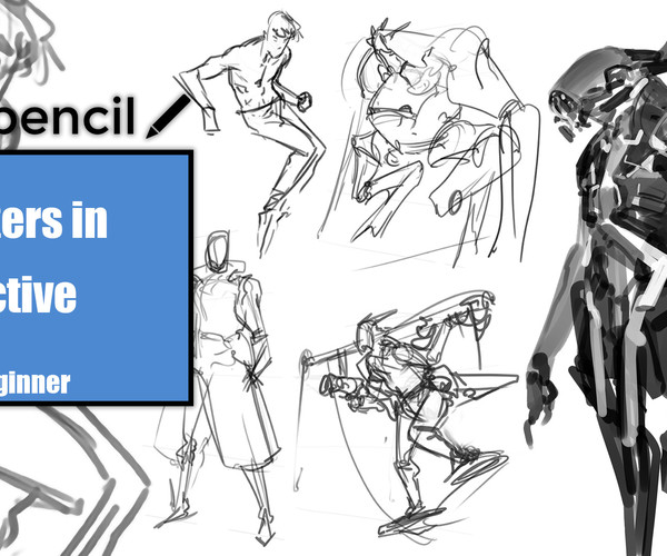 ArtStation - Characters in Perspective | Tutorials