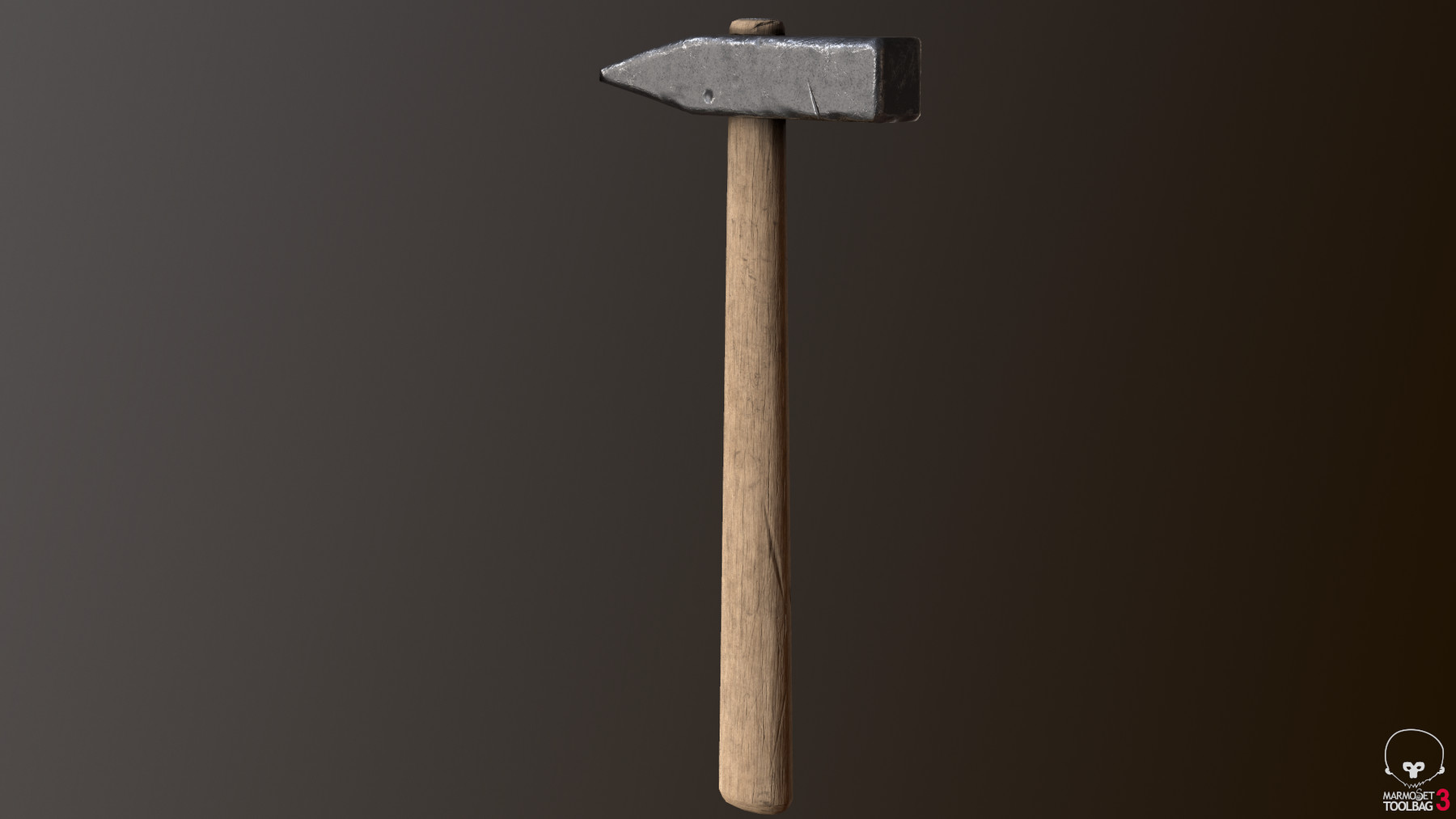 ArtStation - Old hammer 2 color Low-poly 3D model | Game Assets