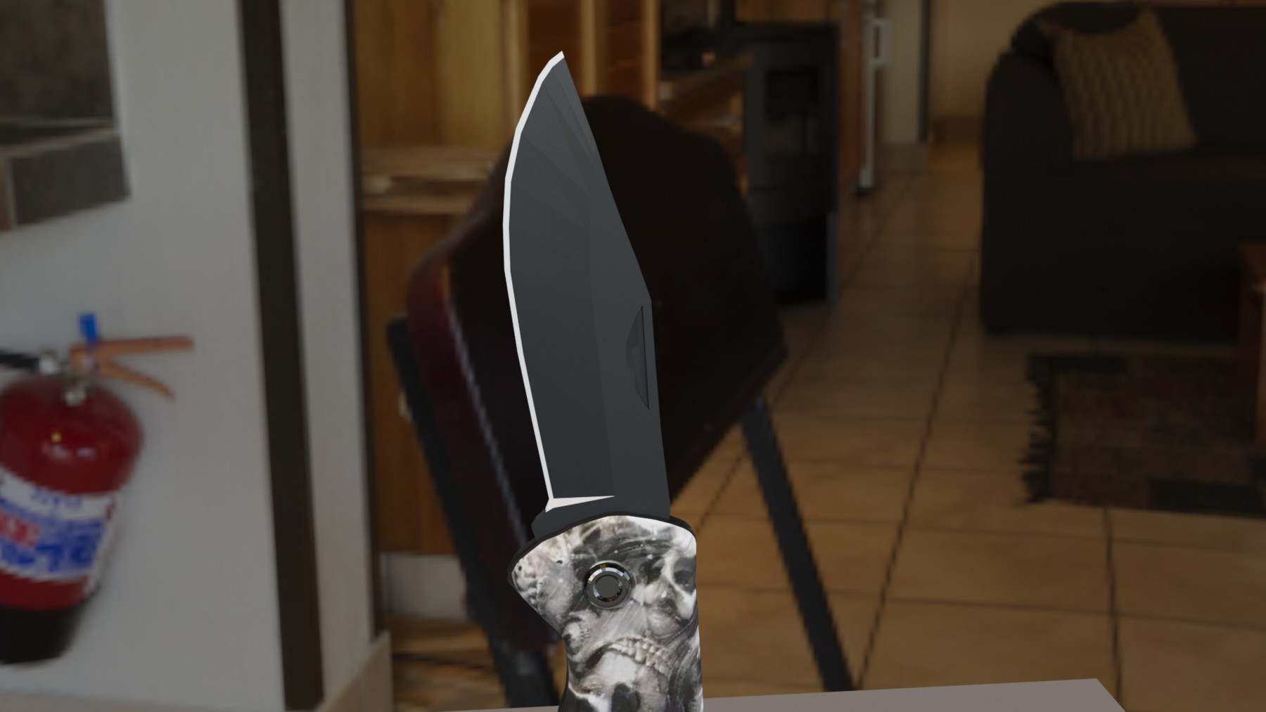 ArtStation - Skull Pocket Knife | Resources