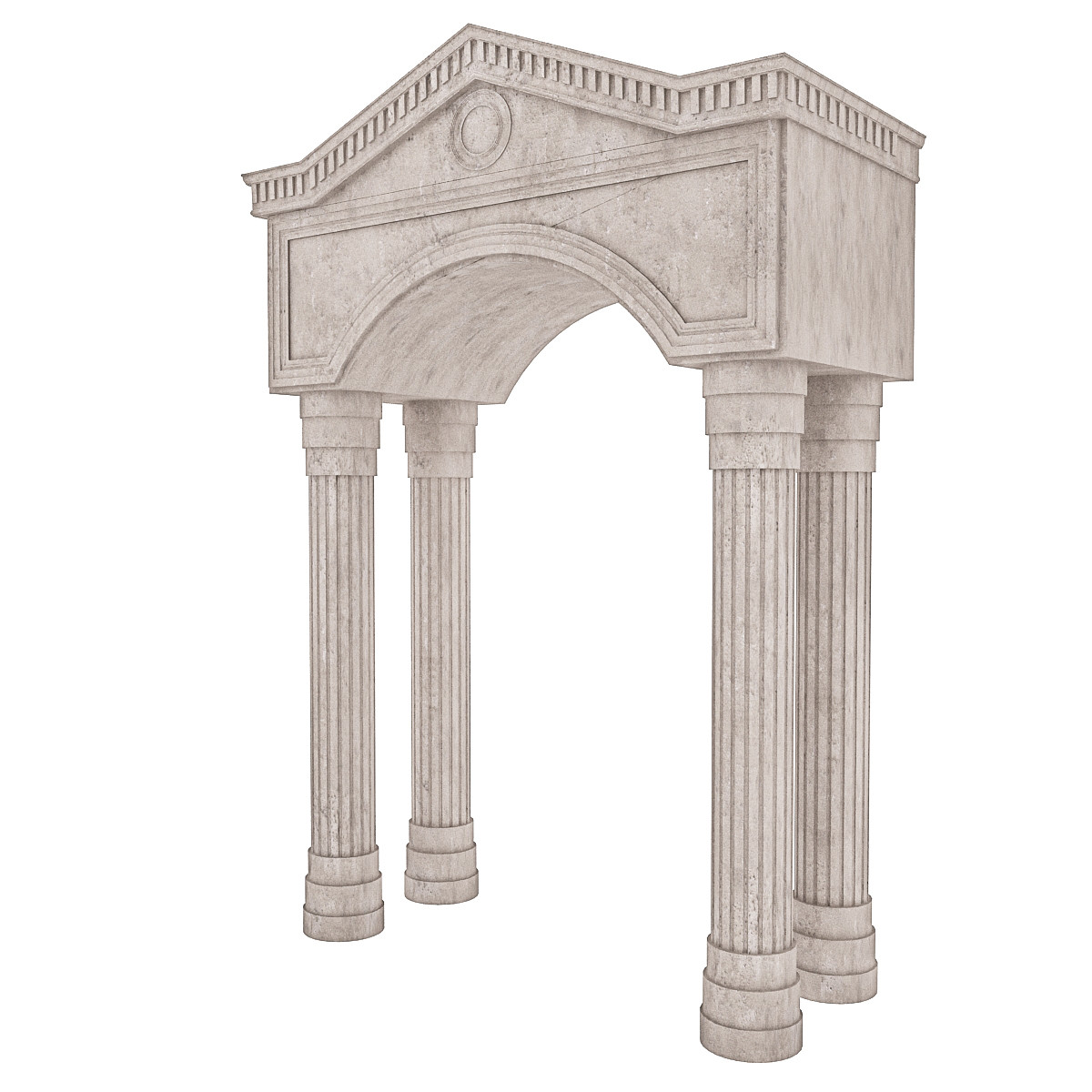 ArtStation - Classic Building Entrance 3 | Game Assets