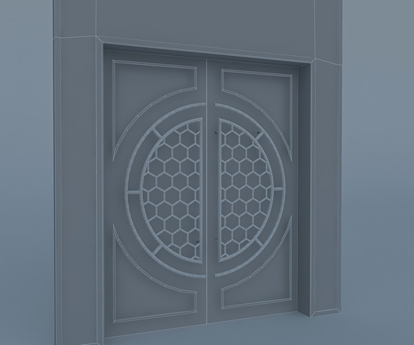 ArtStation - Cinema & Theater Gate | Game Assets