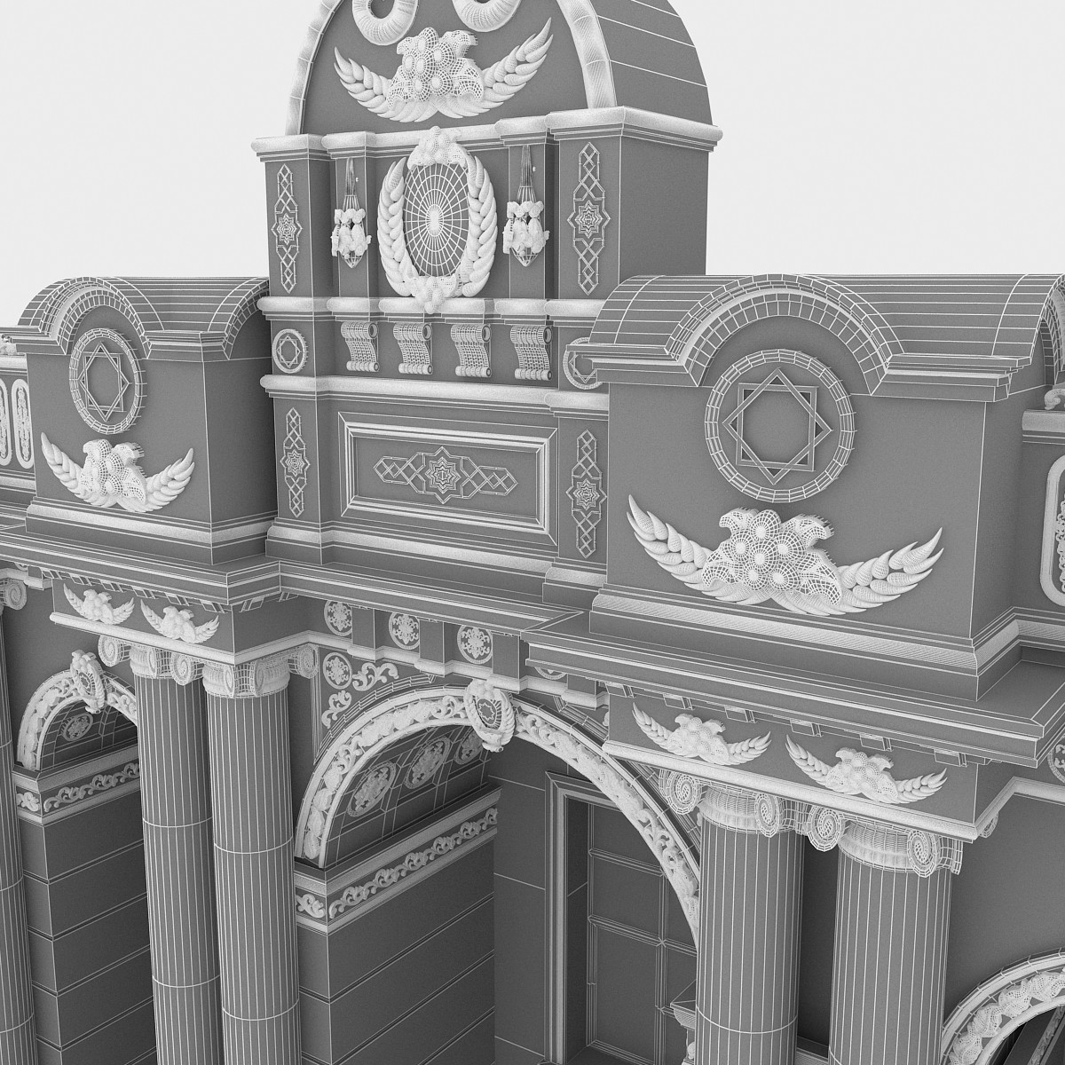 ArtStation - Classic Building Door System 2 | Game Assets