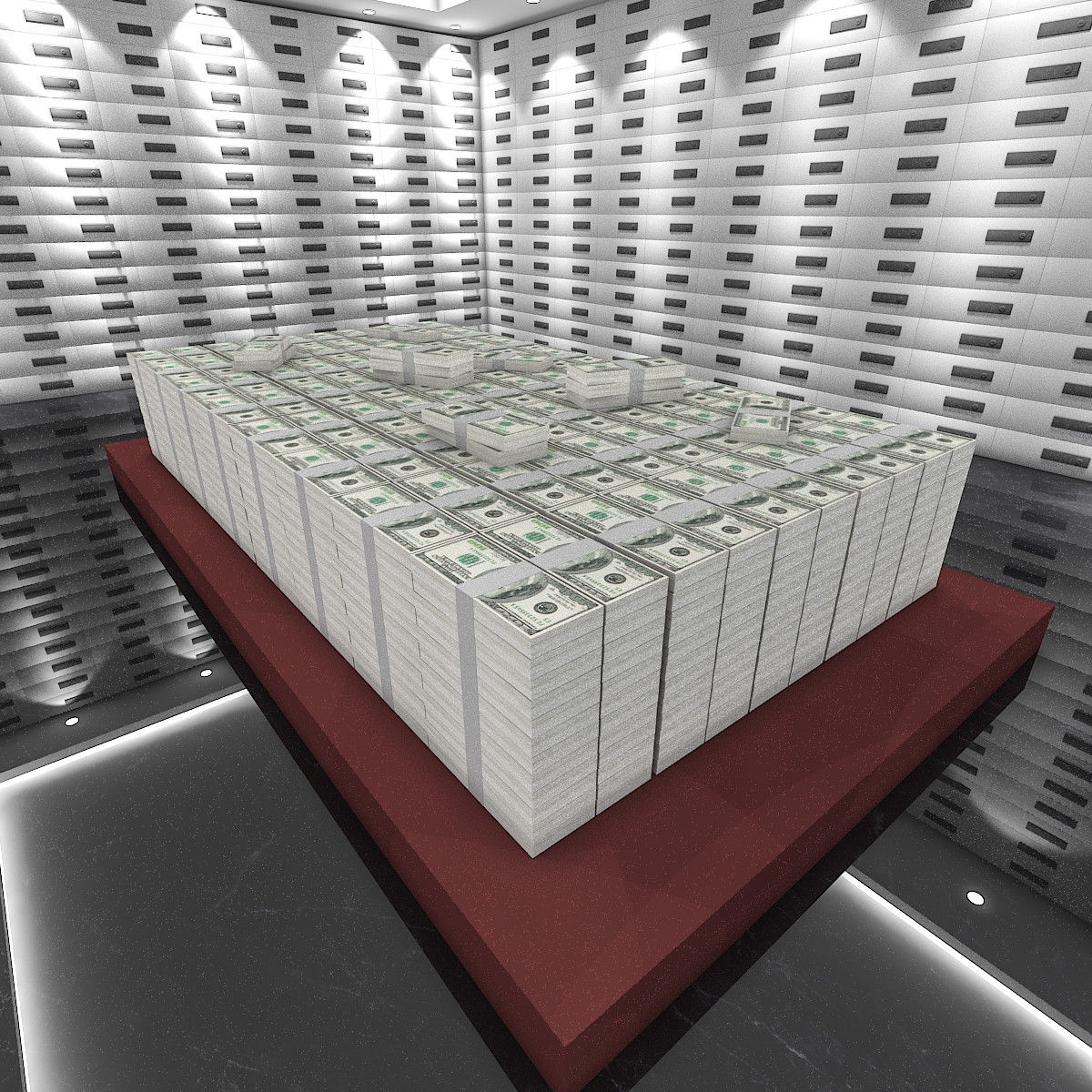 ArtStation - Bank Vault & Coins | Resources