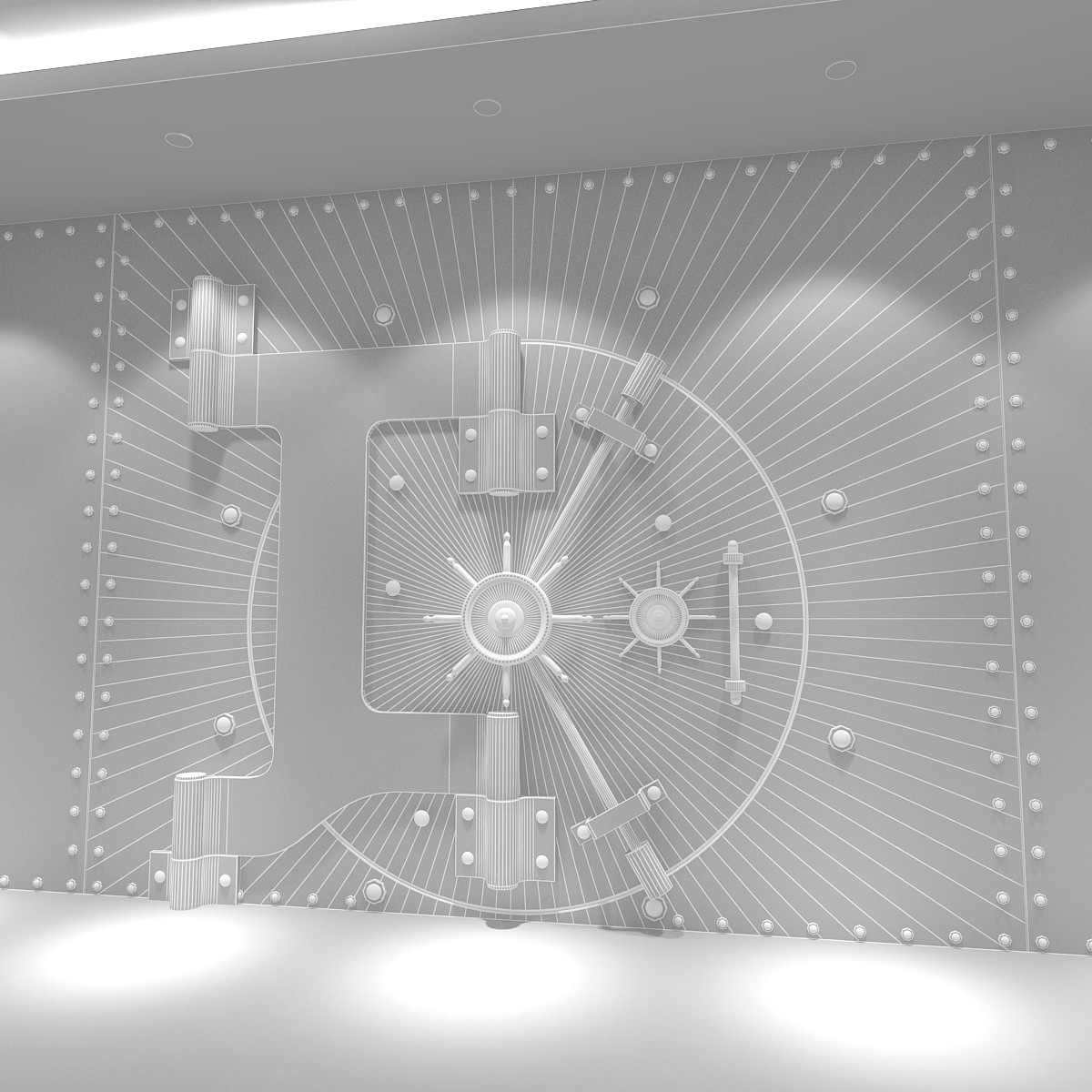 ArtStation - Bank Vault & Coins | Resources