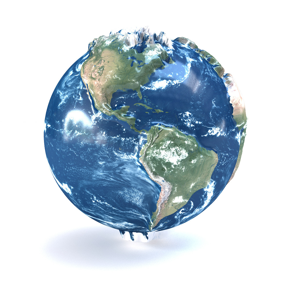 ArtStation - 3D Earth Model | Resources