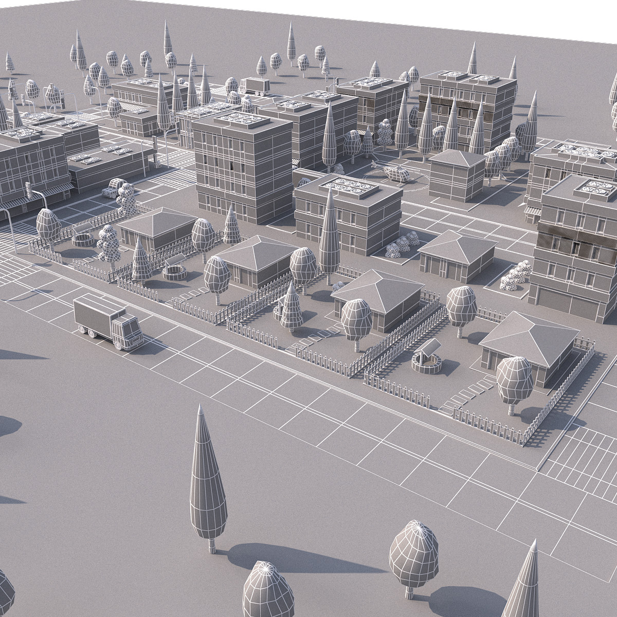 ArtStation - Cartoon City | Game Assets