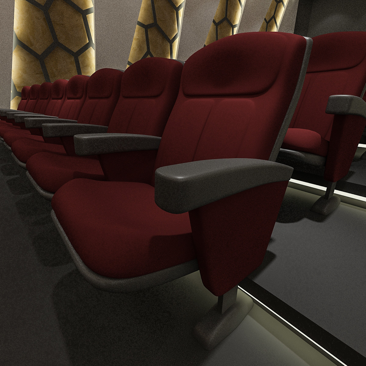 ArtStation - Theater Hall Concept | Game Assets