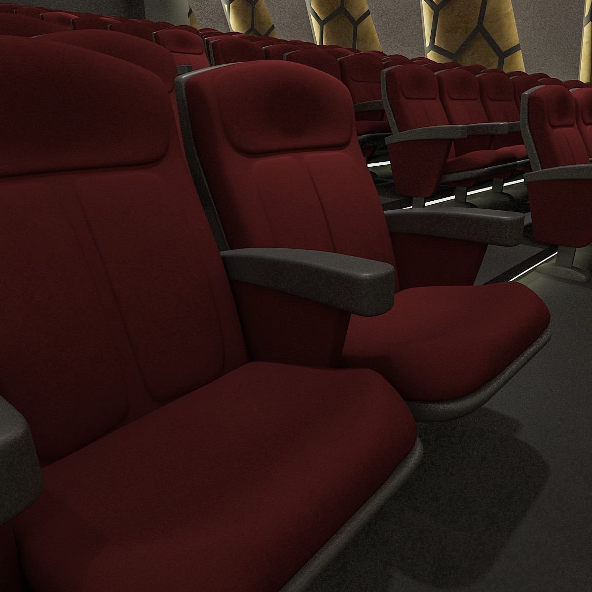 ArtStation - Theater Hall Concept | Game Assets