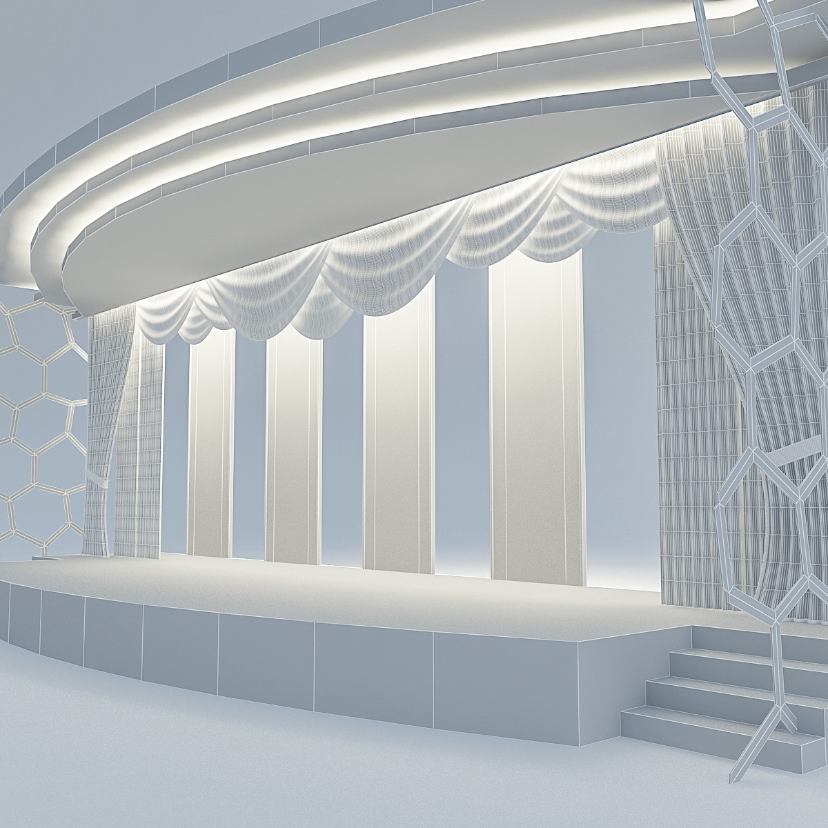 ArtStation - Theater And Cinema Scene | Game Assets