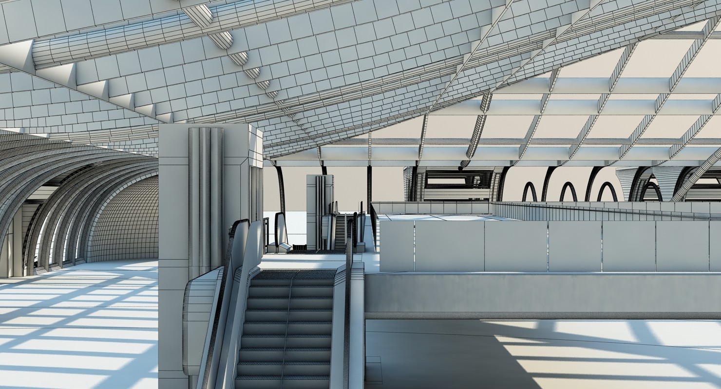 ArtStation - Futuristic Architectural Structure | Resources