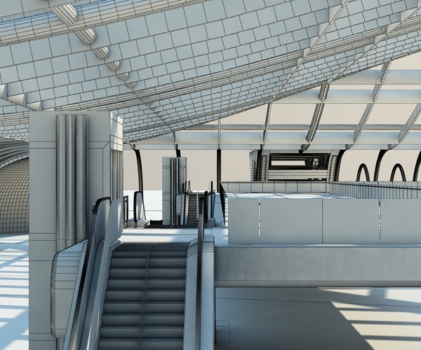 ArtStation - Futuristic Architectural Structure | Resources