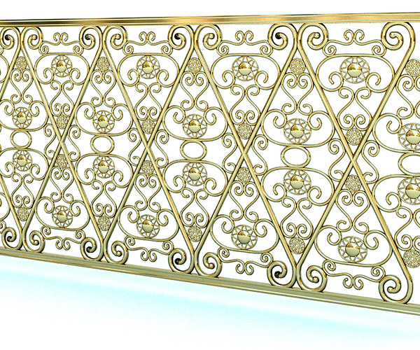 ArtStation - Classical Railling | Game Assets