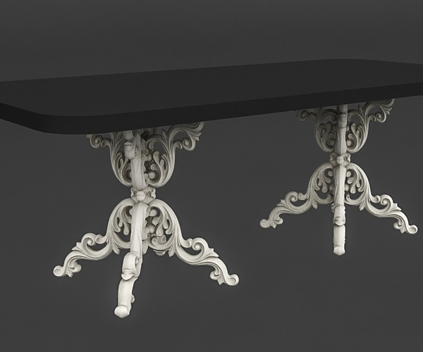 ArtStation - classic patterned table 01 | Resources