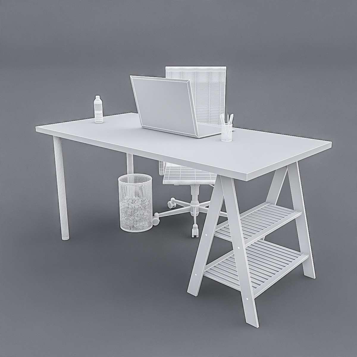 ArtStation - Study Desk | Game Assets