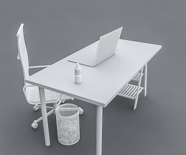 ArtStation - Study Desk | Game Assets