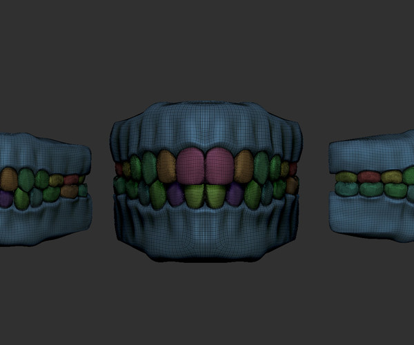 ArtStation - Teeth | Game Assets